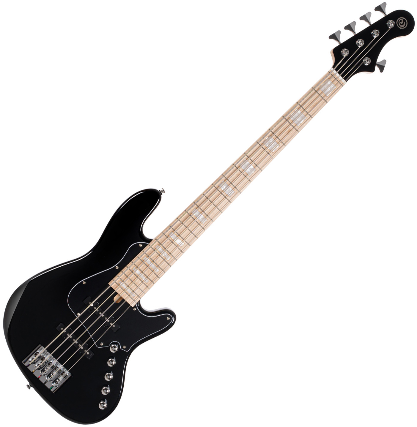 Solidbody e-bass Cort Elrick NJS 5 - black schwarz