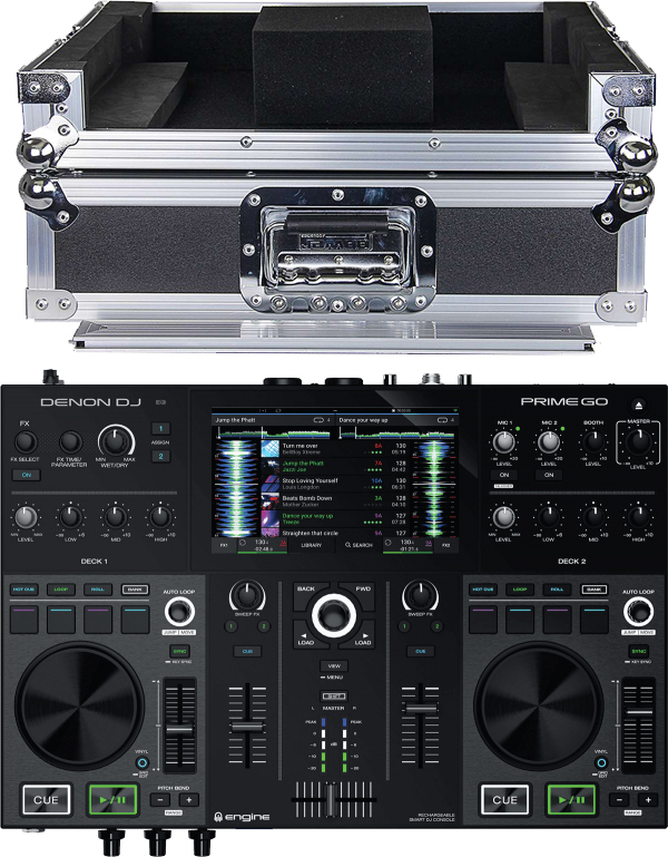 Denon dj Prime Go + Power acoustics Fc Prime GO Case/flight/decksaver
