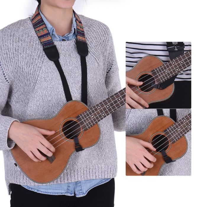 Fender Ukulele Strap Black / Yellow / Red Zubehör für sonstige ...