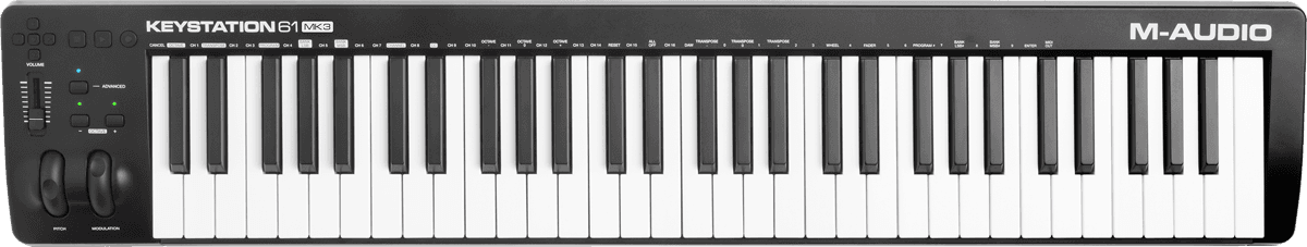 Masterkeyboard M-audio Keystation 61 MK3