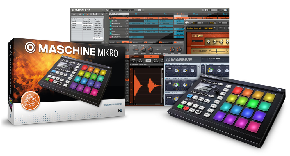 Native instruments maschine mikro controller - africares