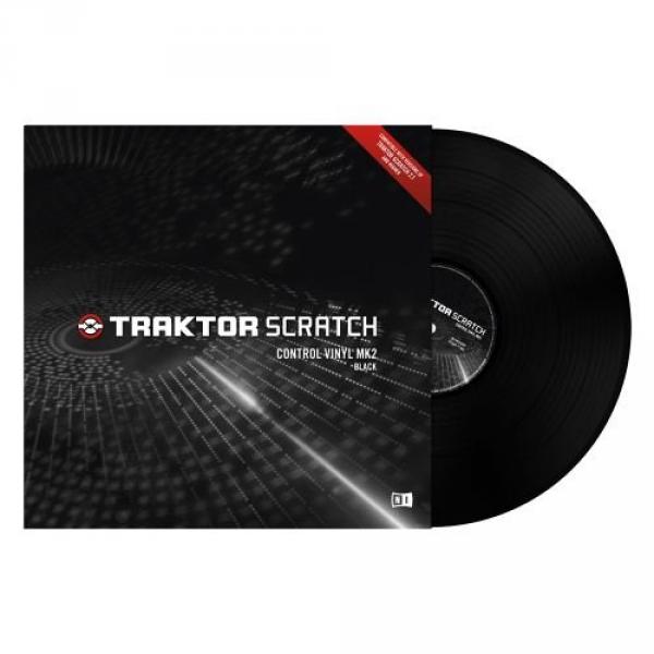 Timecode vinyl Native instruments Traktor Scratch Vinyl Noir MK2